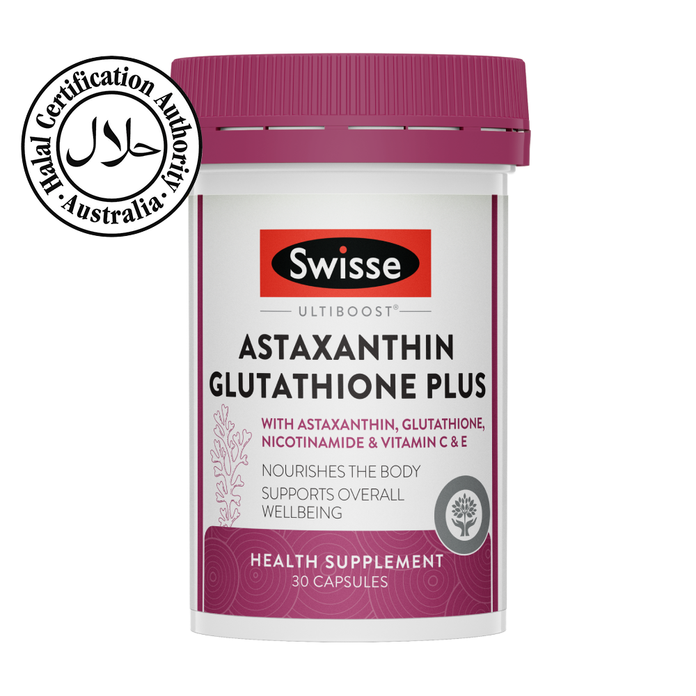 Swisse Ultiboost Astaxanthin - Glutathione Plus – Swisse Malaysia