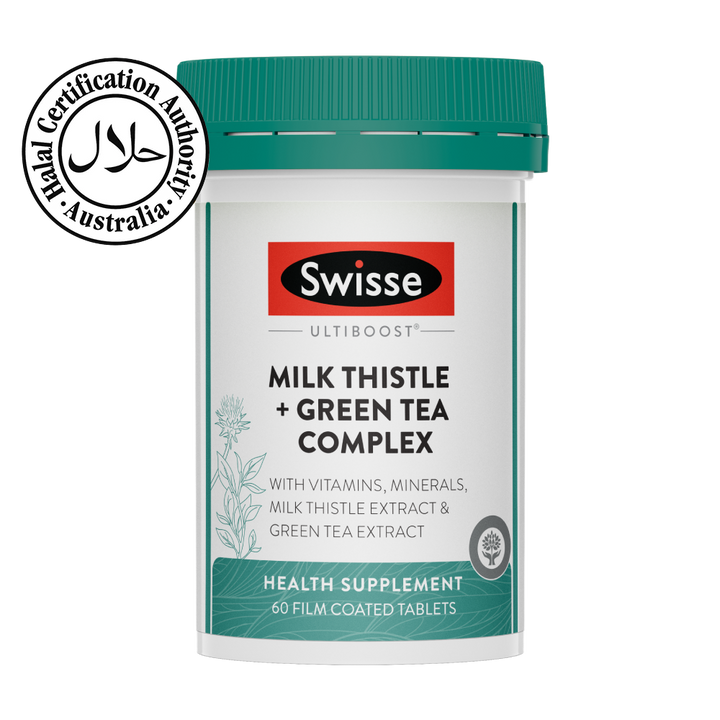 Swisse Ultiboost Milk Thistle + Green Tea Multi Complex – Swisse Malaysia