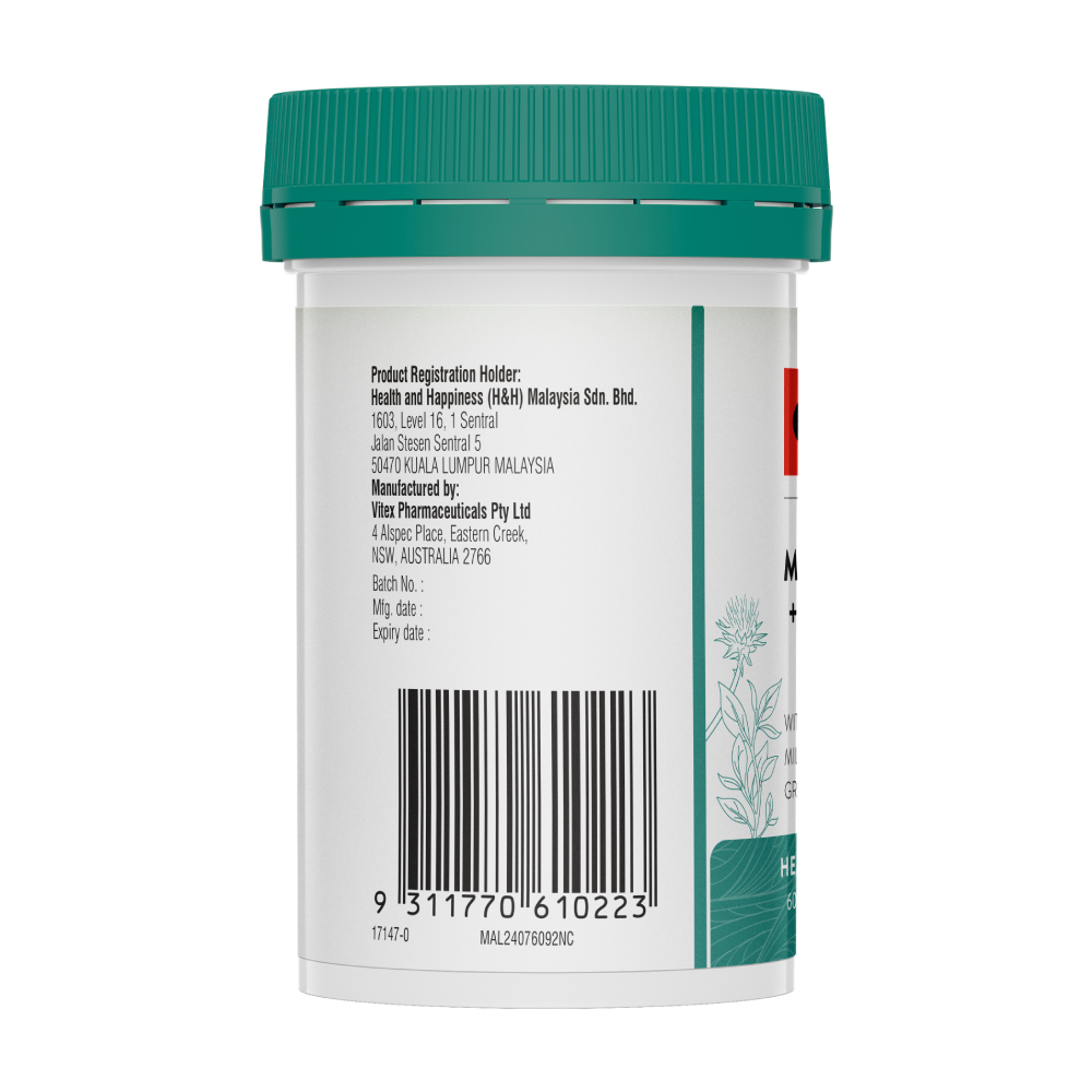 Swisse Ultiboost Milk Thistle + Green Tea Multi Complex – Swisse Malaysia