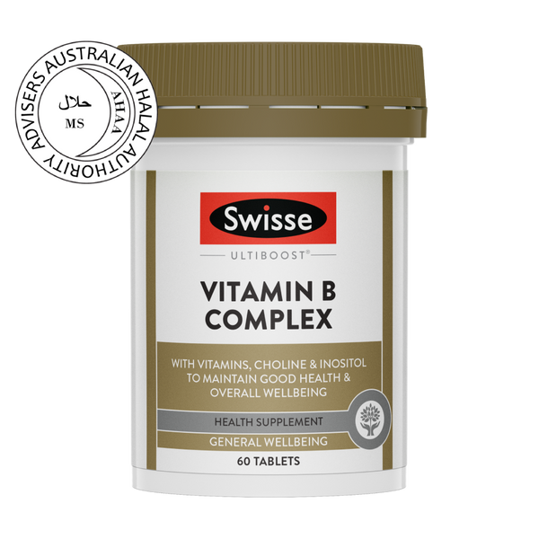 Swisse Ultiboost Vitamin B Complex 60 Tabs – Swisse Malaysia