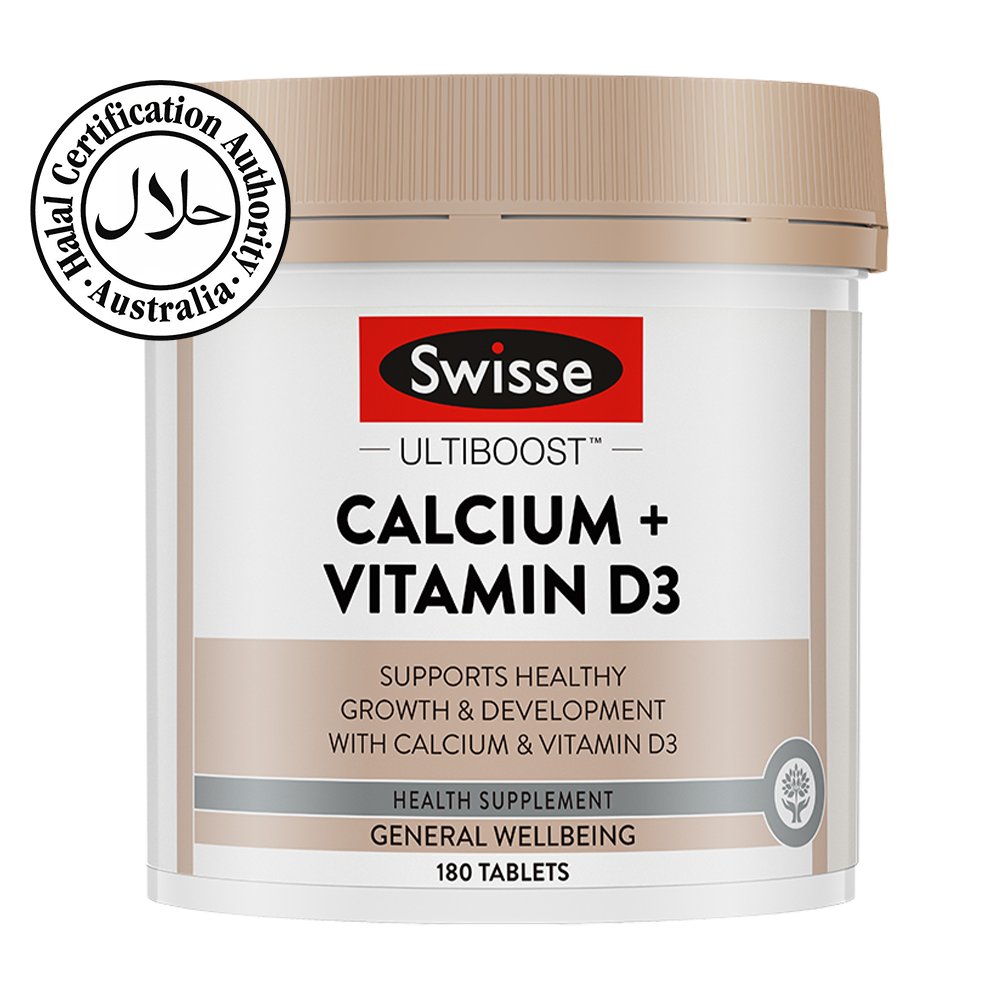 Swisse Ultiboost Calcium + Vitamin D3 – Swisse Malaysia